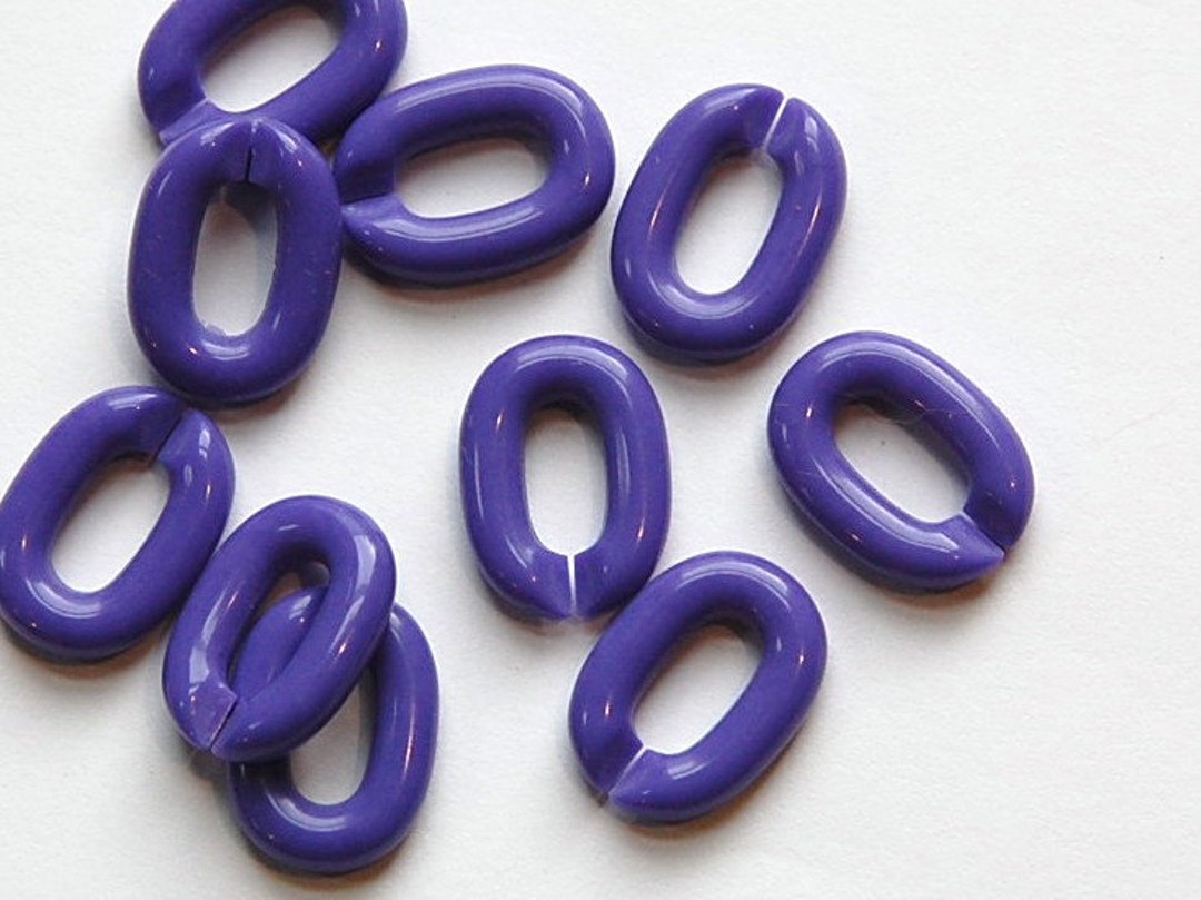 Vintage Plastic Connector Linking Links Purple SM (30) Bds606h - Etsy
