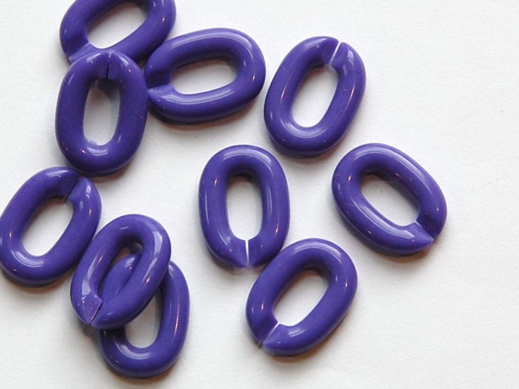 Vintage Plastic Connector Linking Links Purple SM 30 Bds606h - Etsy