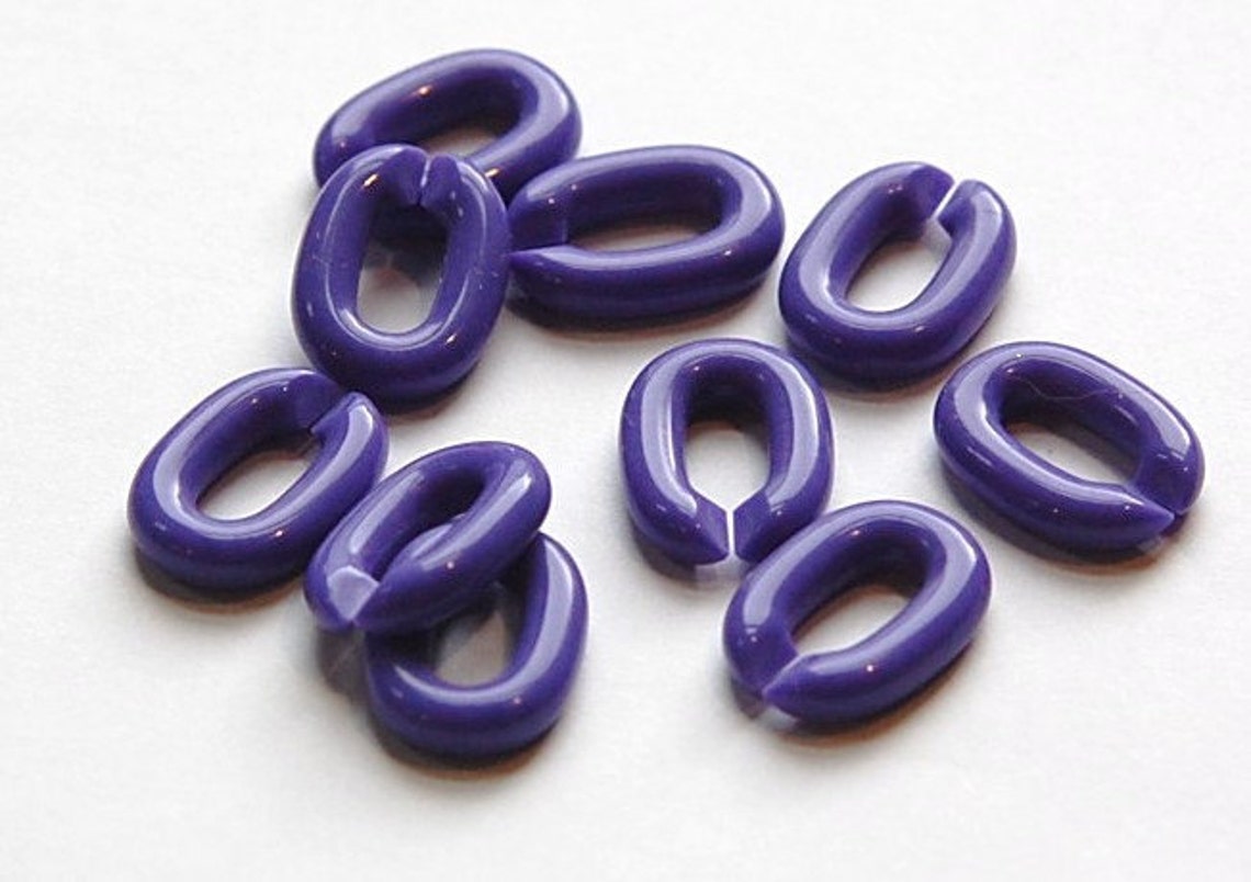 Vintage Plastic Connector Linking Links Purple SM 30 Bds606h - Etsy