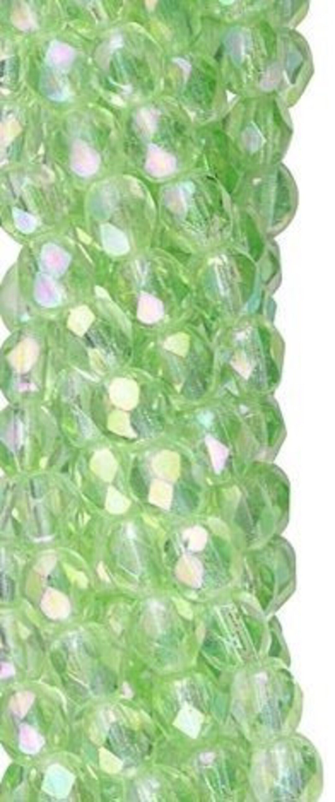 4mm Czech Faceted Luster Iris Peridot Firepolish Glass Beads 50 - Etsy