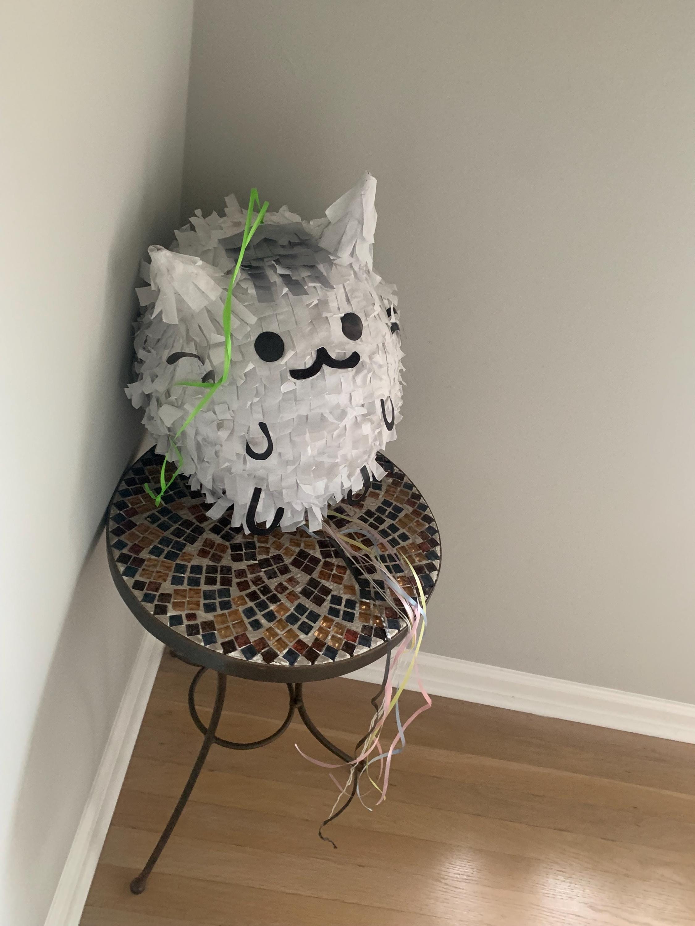 Pusheen Cute Pull-string or Regular Cat Piñata for Boys and Girls ...