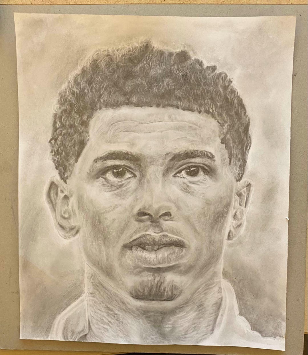 Jude Bellingham Portrait Drawing Hand Drawn - Etsy