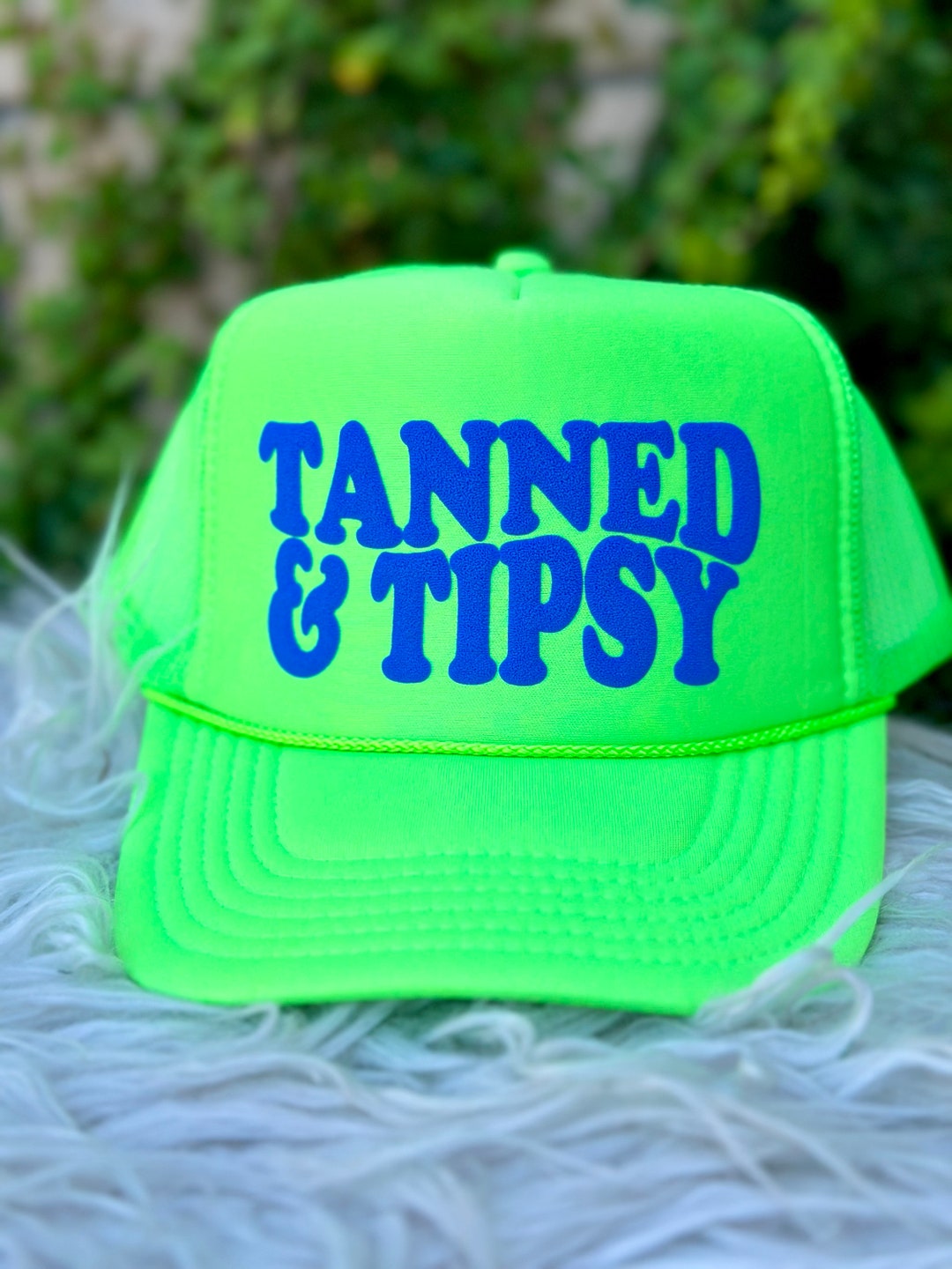 Tanned and Tipsy Trucker Hat, Women’s Trucker Hat, Lake Hat, River Hat ...