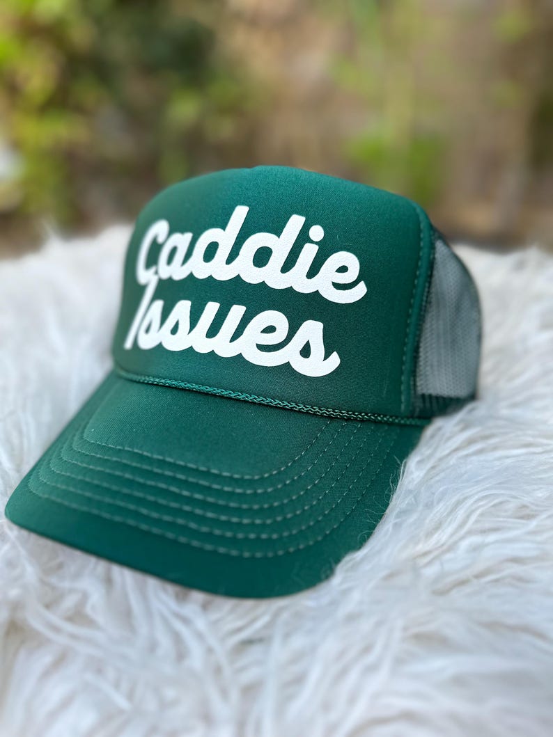 Caddie Issues Trucker Hat, Women’s Trucker Hat, Golf Hat - Etsy