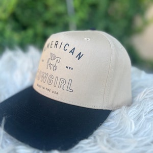 American Cowgirl Hat, Women’s Baseball Hat, American Cowgirl Baseball ...