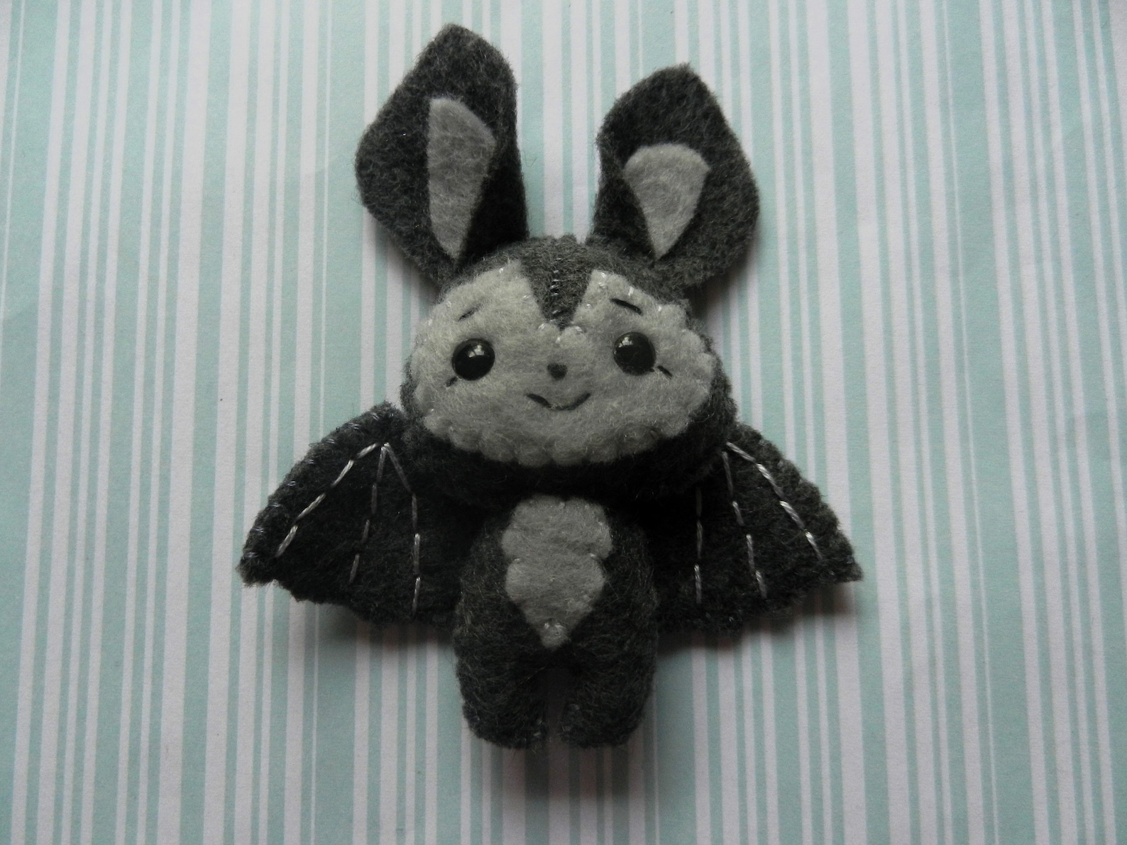 Felt Bat Travel Wee Altoid Tin Travel Toy - Etsy
