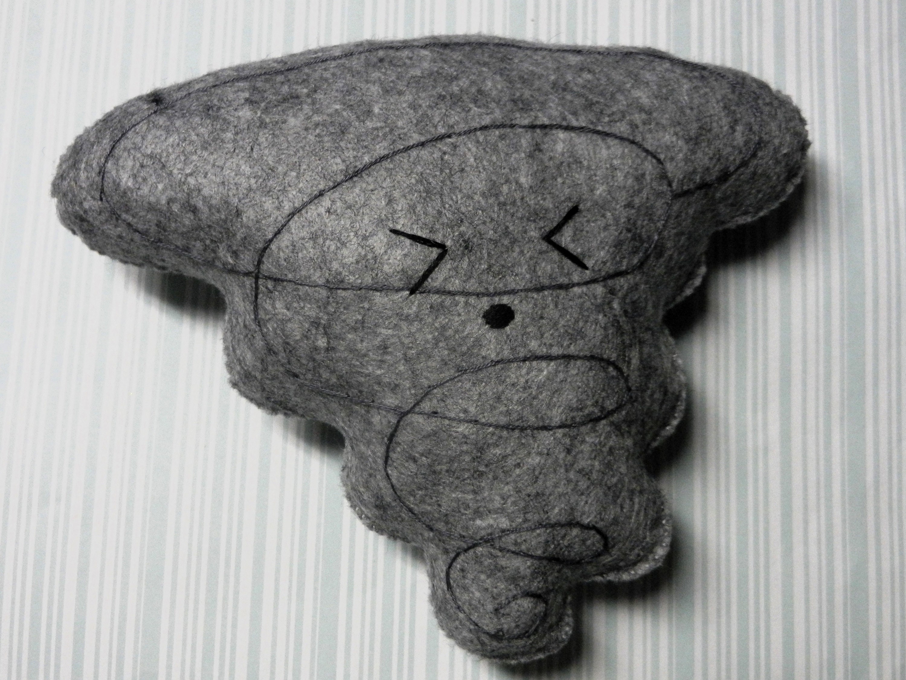 Felt Extra Large Tornado Weather Plushie Pillow by Little Dear - Etsy