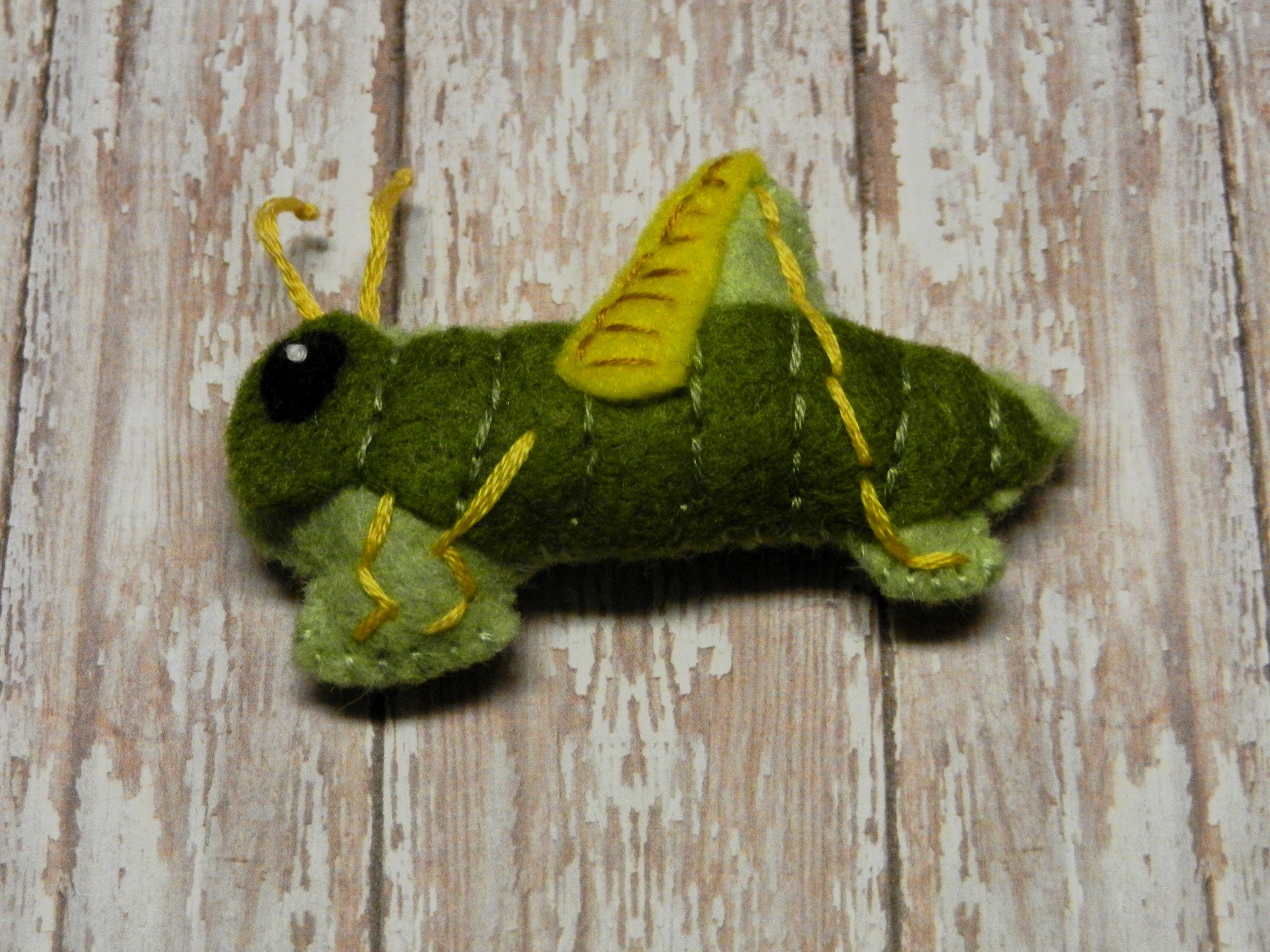 Felt Mini Bugs Insects Grasshopper Ladybug Butterfly Dragonfly Bee ...