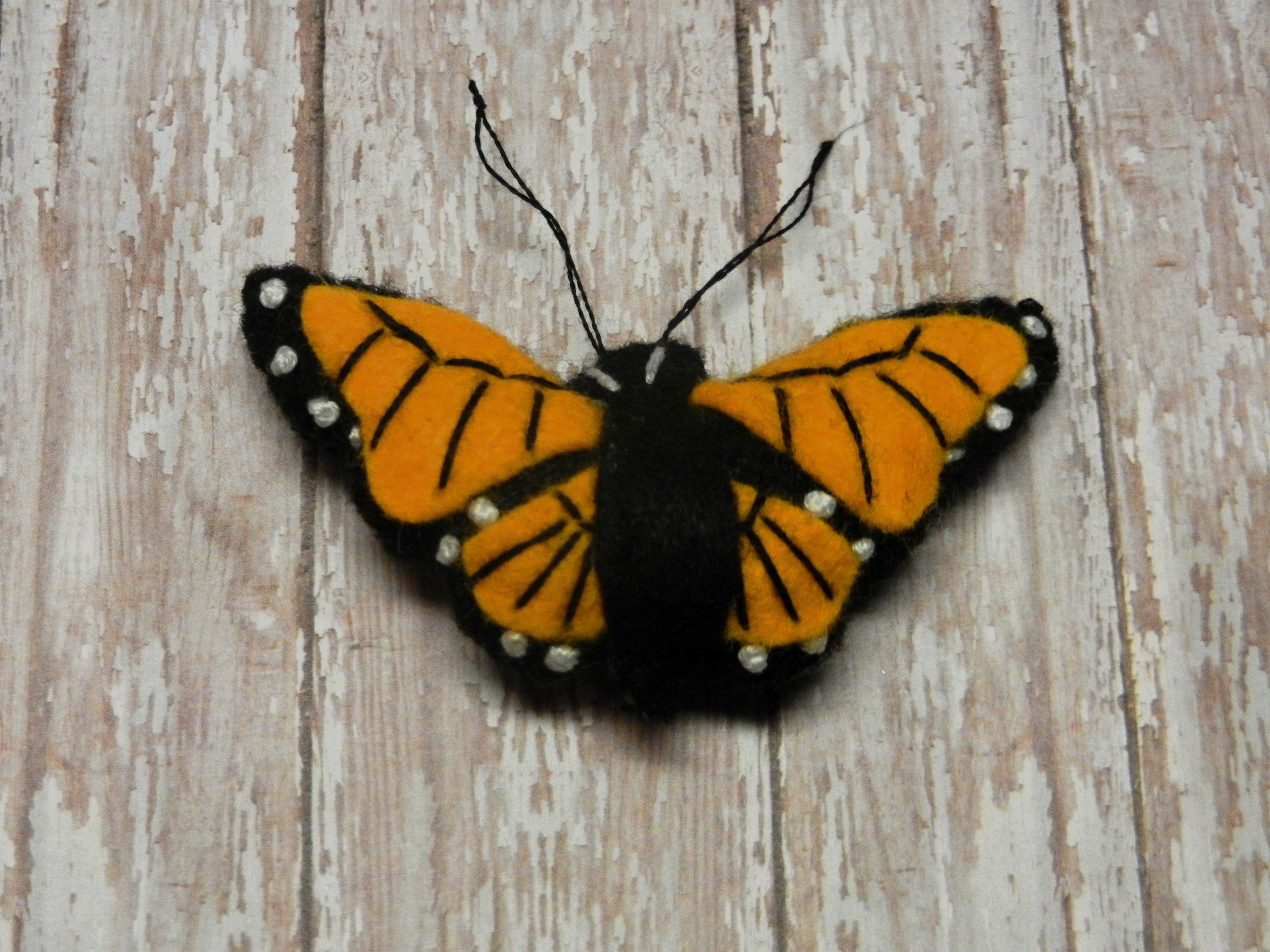 Felt Mini Bugs Insects Grasshopper Ladybug Butterfly Dragonfly Bee ...