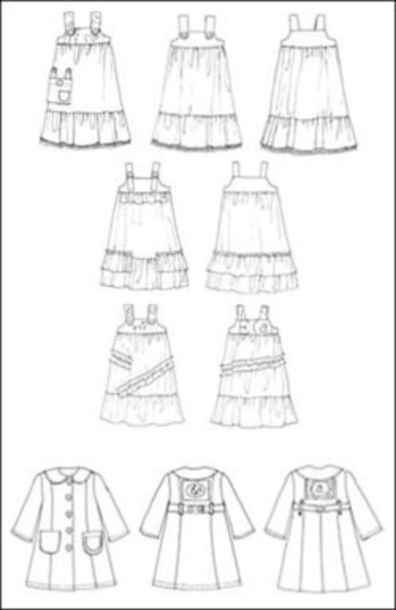 Indygo Junction IJ820 Teatime Dress & Coat Pattern Mary | Etsy