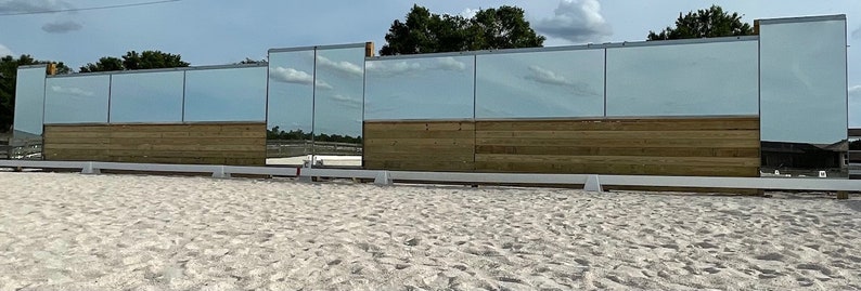 Dressage Arena Mirrors Outdoor/indoor Use Horse Training Improve Your ...