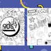 Color Me Nostalgic | Millennial Memories Coloring Book | 1990s 2000s ...