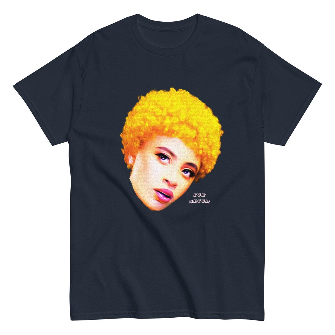 Ice Spice Graphic Tee Glitch Effect Central Cee Madeline Argy Madz Did ...