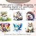 Munchkin Cat Clipart Bundle With Transparent Backgrounds | 10 High ...