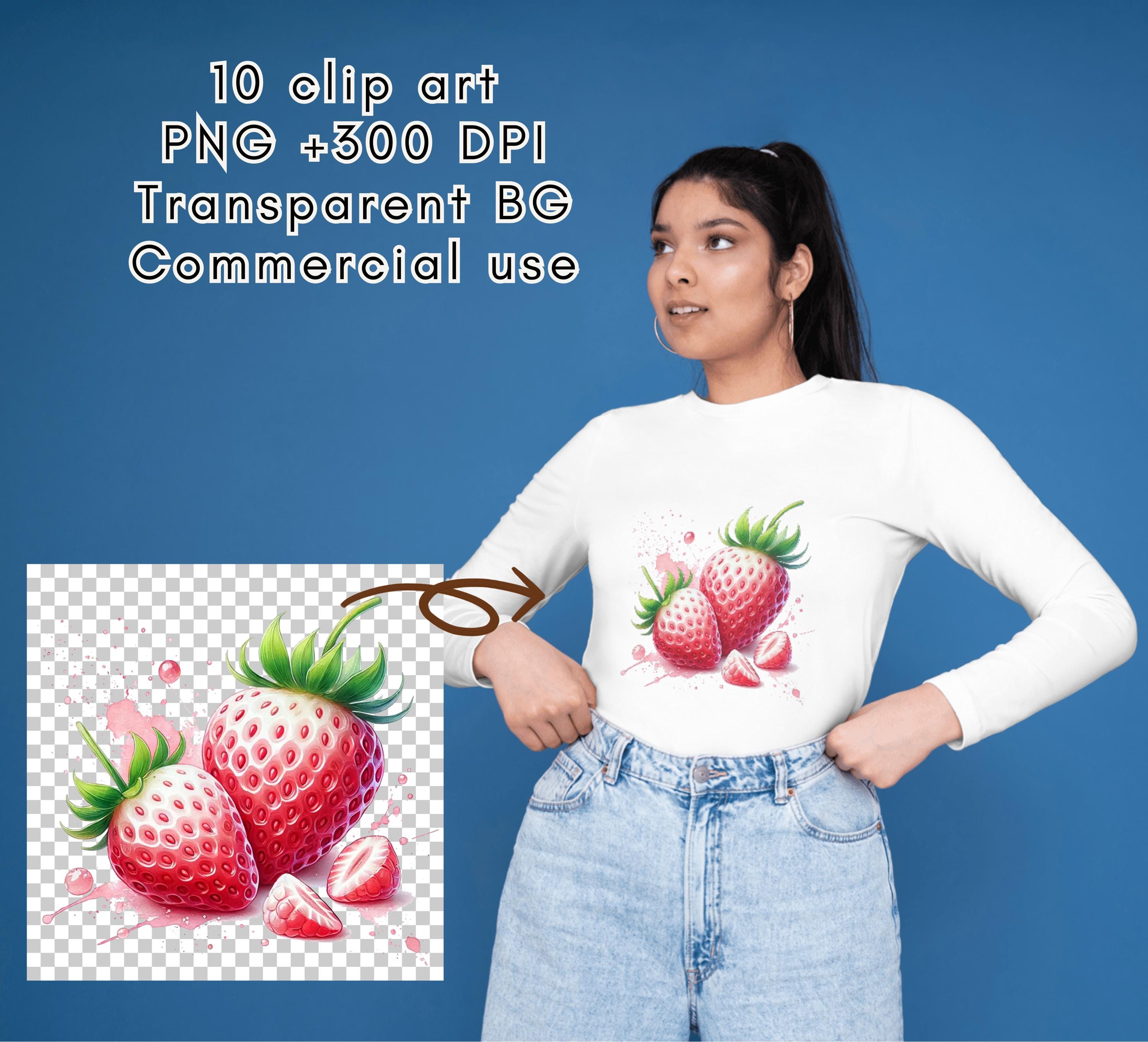Fruits Clipart Bundle With Transparent Backgrounds | 10 High Quality ...