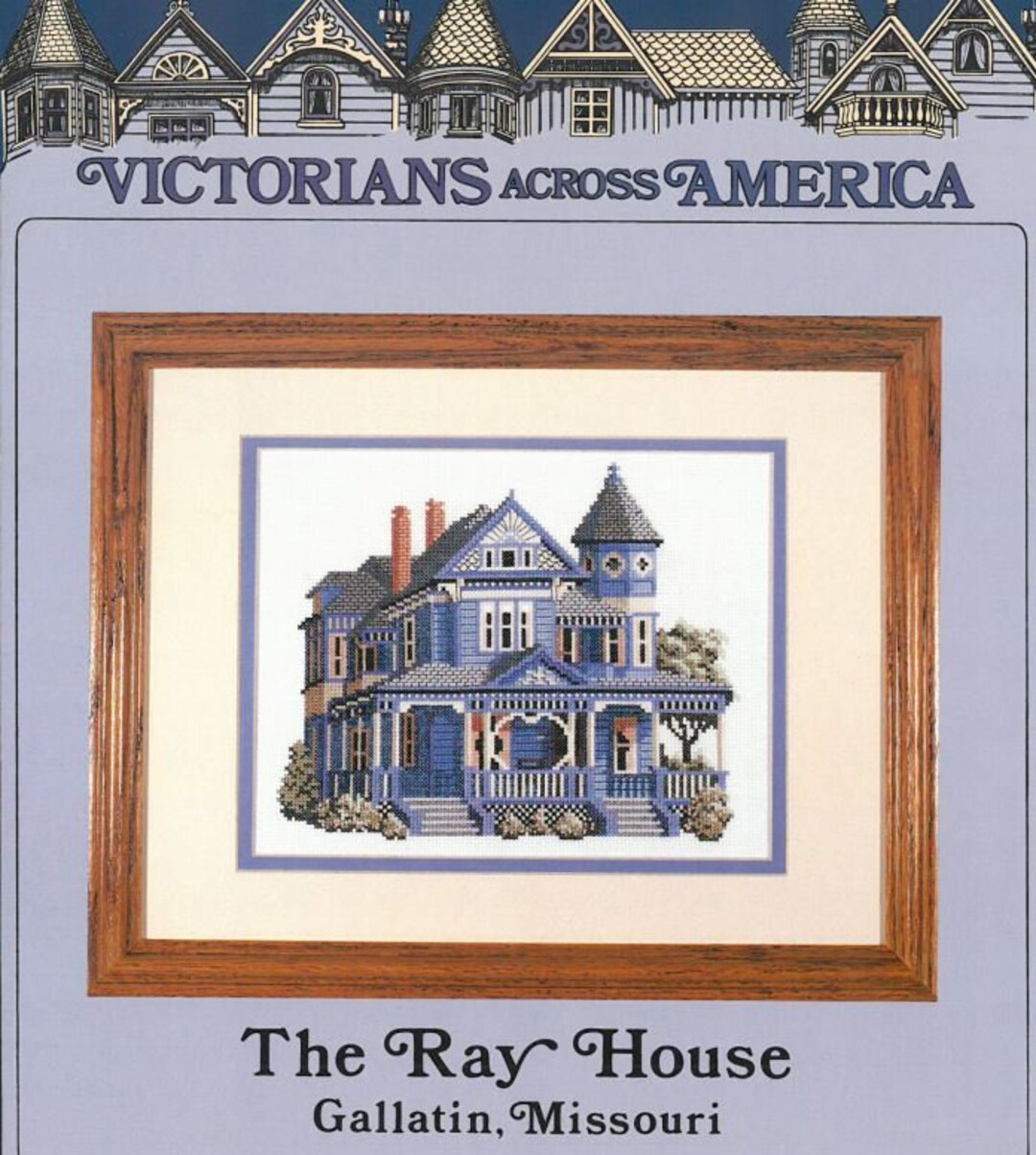 Out of Print Cross Stitch Pattern the Ray House - Etsy
