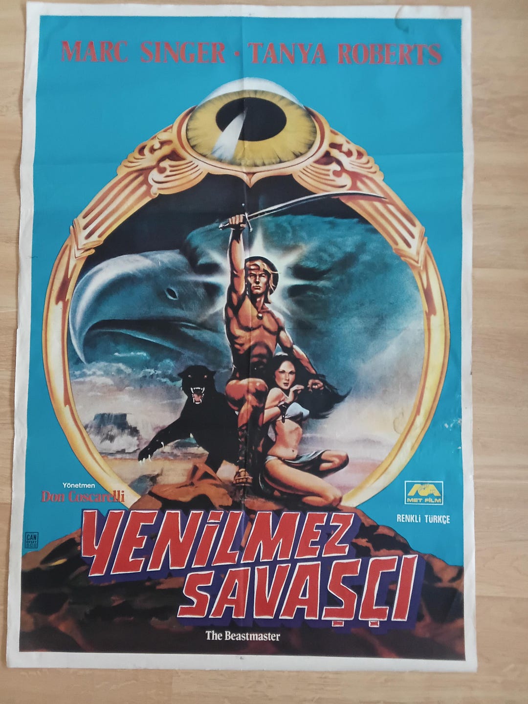 The Beastmaster Original Retro Movie Poster 1982 - Etsy