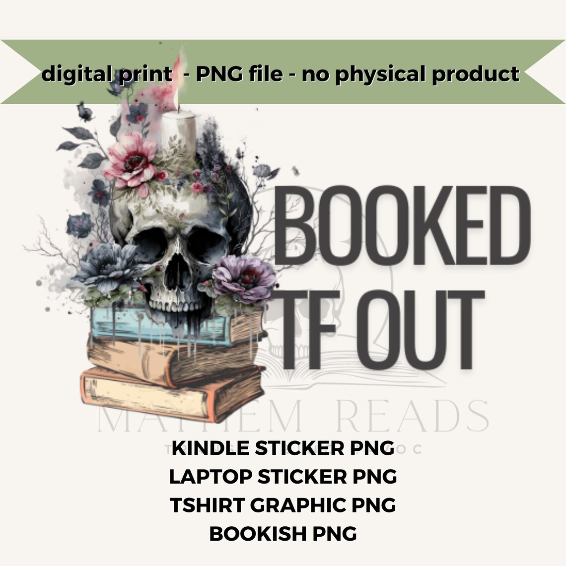 Kindle Sticker PNG, Booktok Sticker PNG, Book Sticker PNG, Booked Out ...