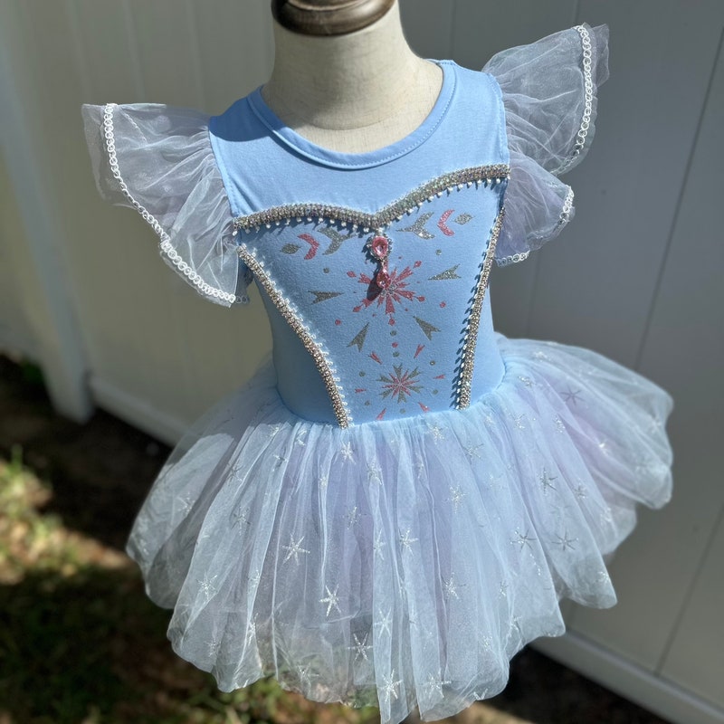 Elsa Tutu Dress - Etsy