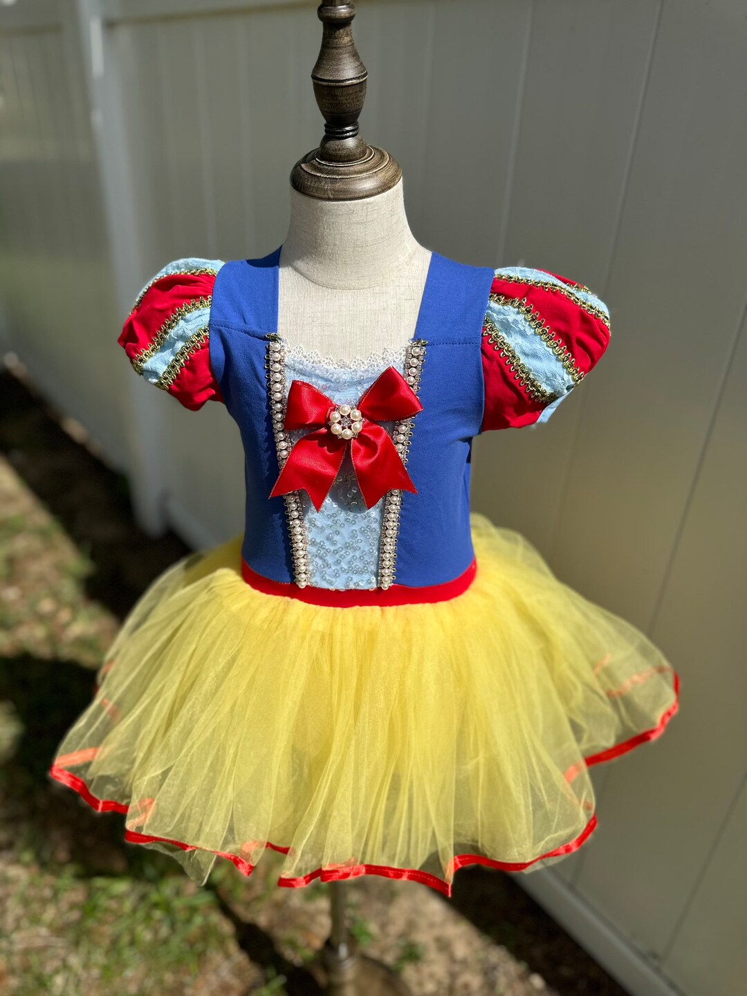 Adorable Fairytale Snow White Inspired Princess Tutu Dress - Etsy