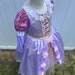 Enchanting Rapunzel-inspired Lilac Princess Dress - Etsy