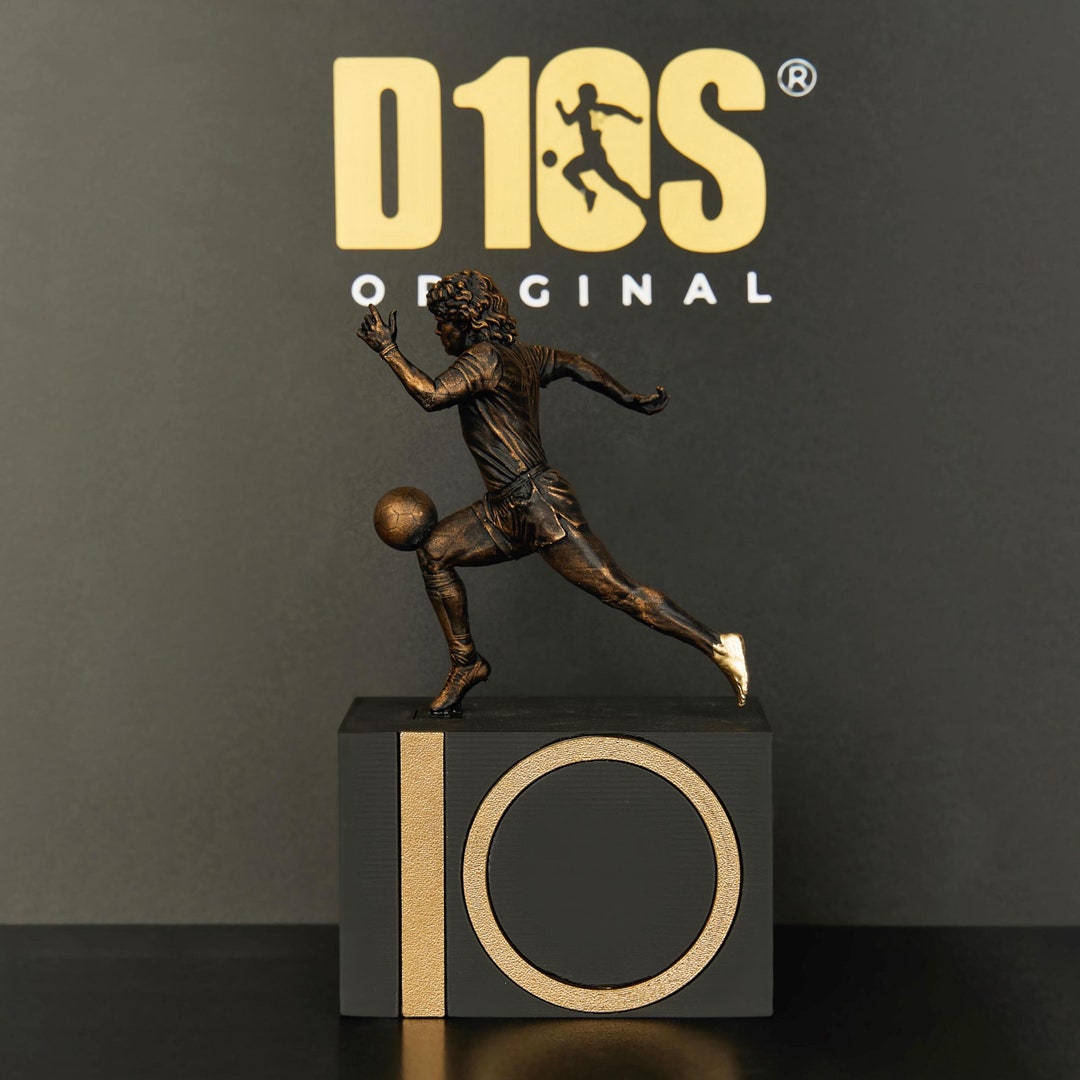 Diego Maradona Statue D10S Football Icon, Limited Edition for Football ...