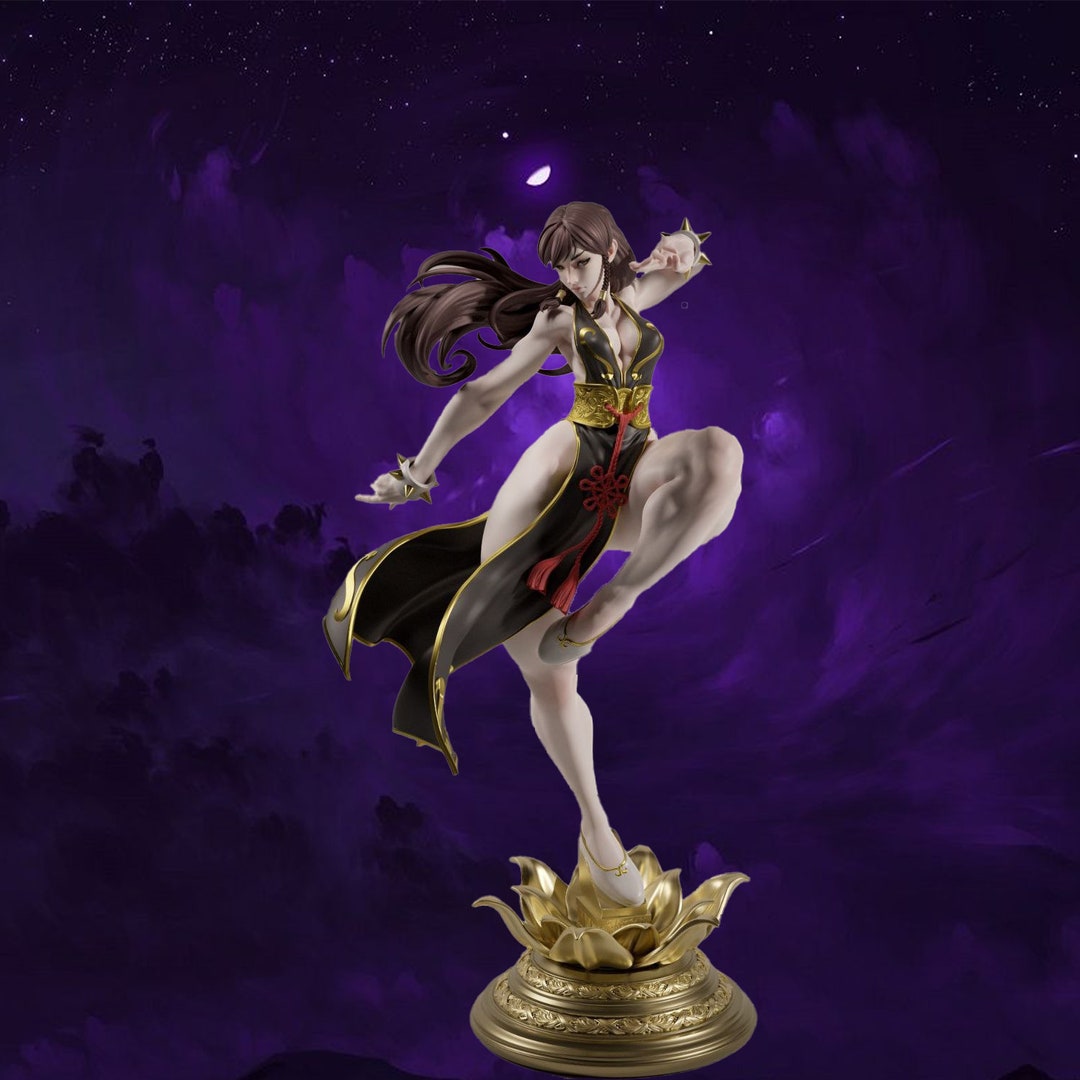Chun-li 3D STL Model 3D Digital Dowland Figure - Etsy
