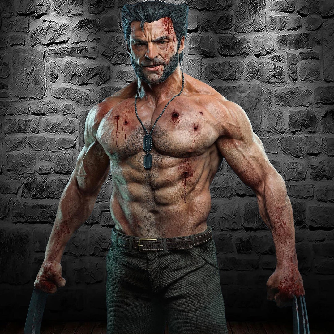 Wolverine 3D STL Model 3D Digital Dowland Diy Art Stl Format - Etsy