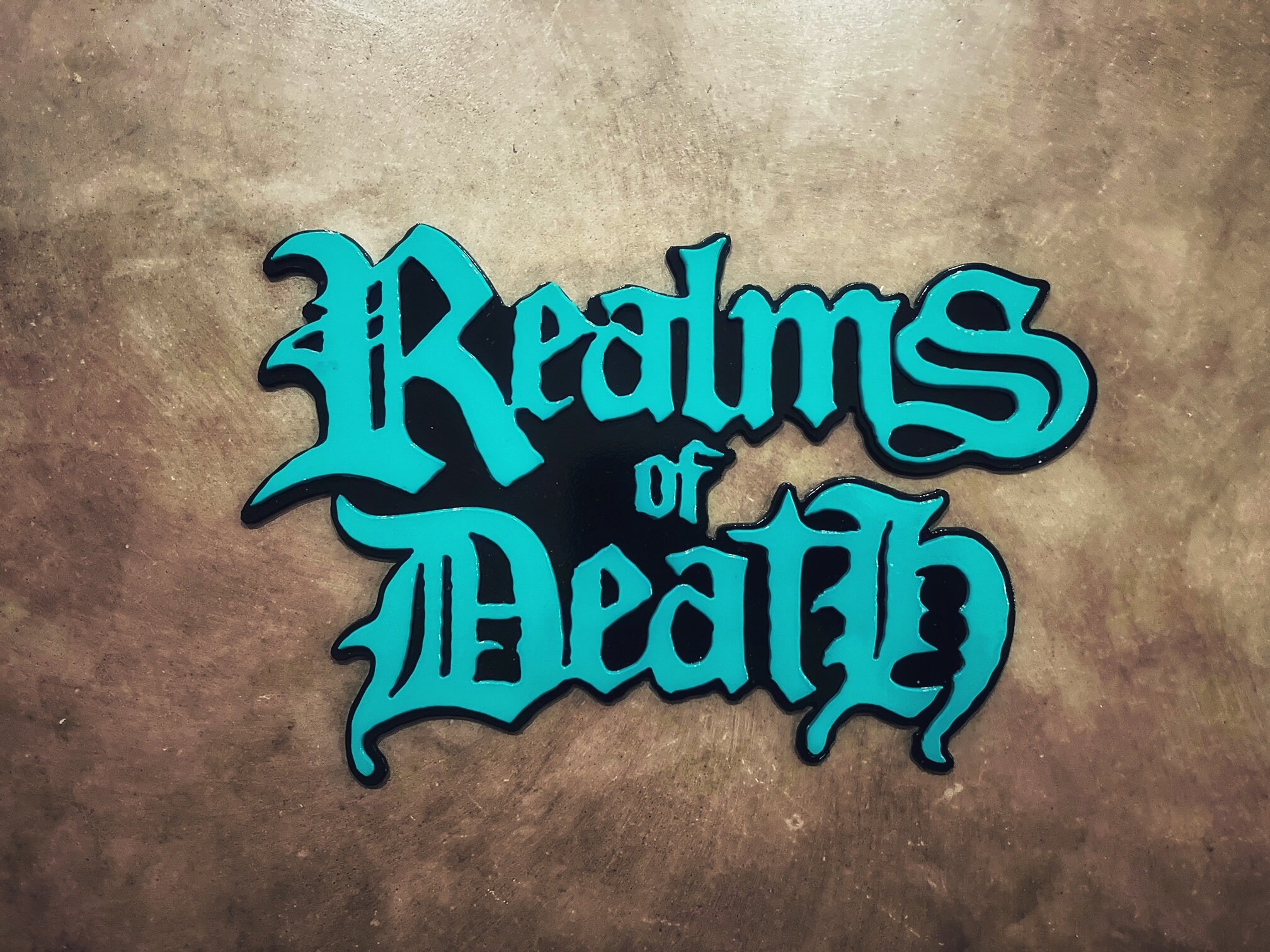 Custom Metal Band Sign | Personalized Merch Table Sign | Unique Band ...