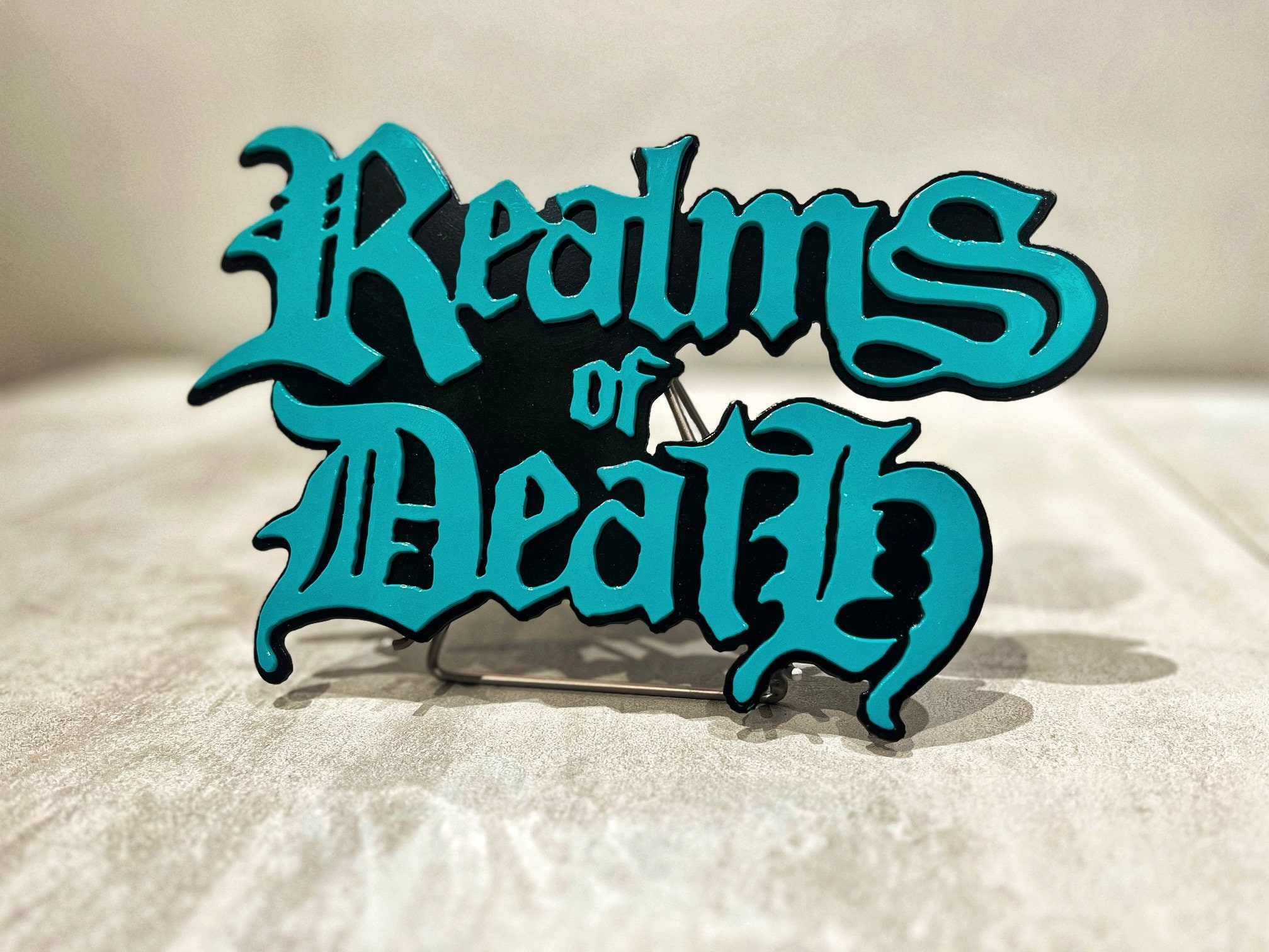 Custom Metal Band Sign | Personalized Merch Table Sign | Unique Band ...