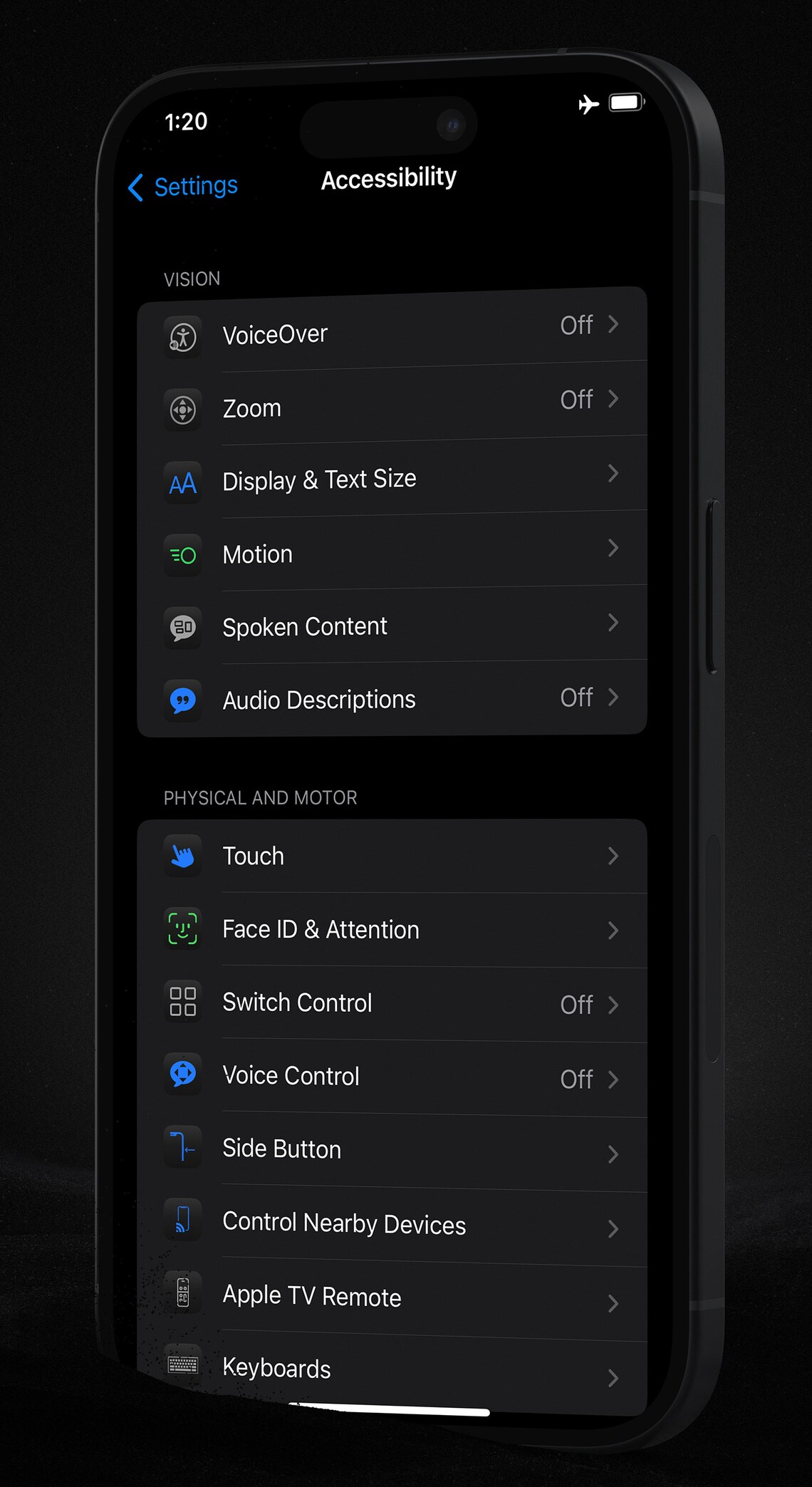 Solstice Dark Mode Icon Pack 1024x1024 HD IOS 18 Ios Dark Mode Theme ...