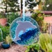 Dolphin-tree Ornament-ocean-suncatcher-teacher Gift-colorful-fused ...