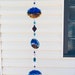Sea Glass Art-ocean Waves-rain Chain-deep Blue-sea Shells-beach House ...