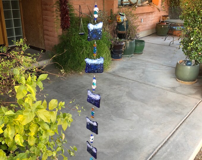 Rain Chain Ocean Surf-patio Decor-yard Art- Water Feature - Etsy