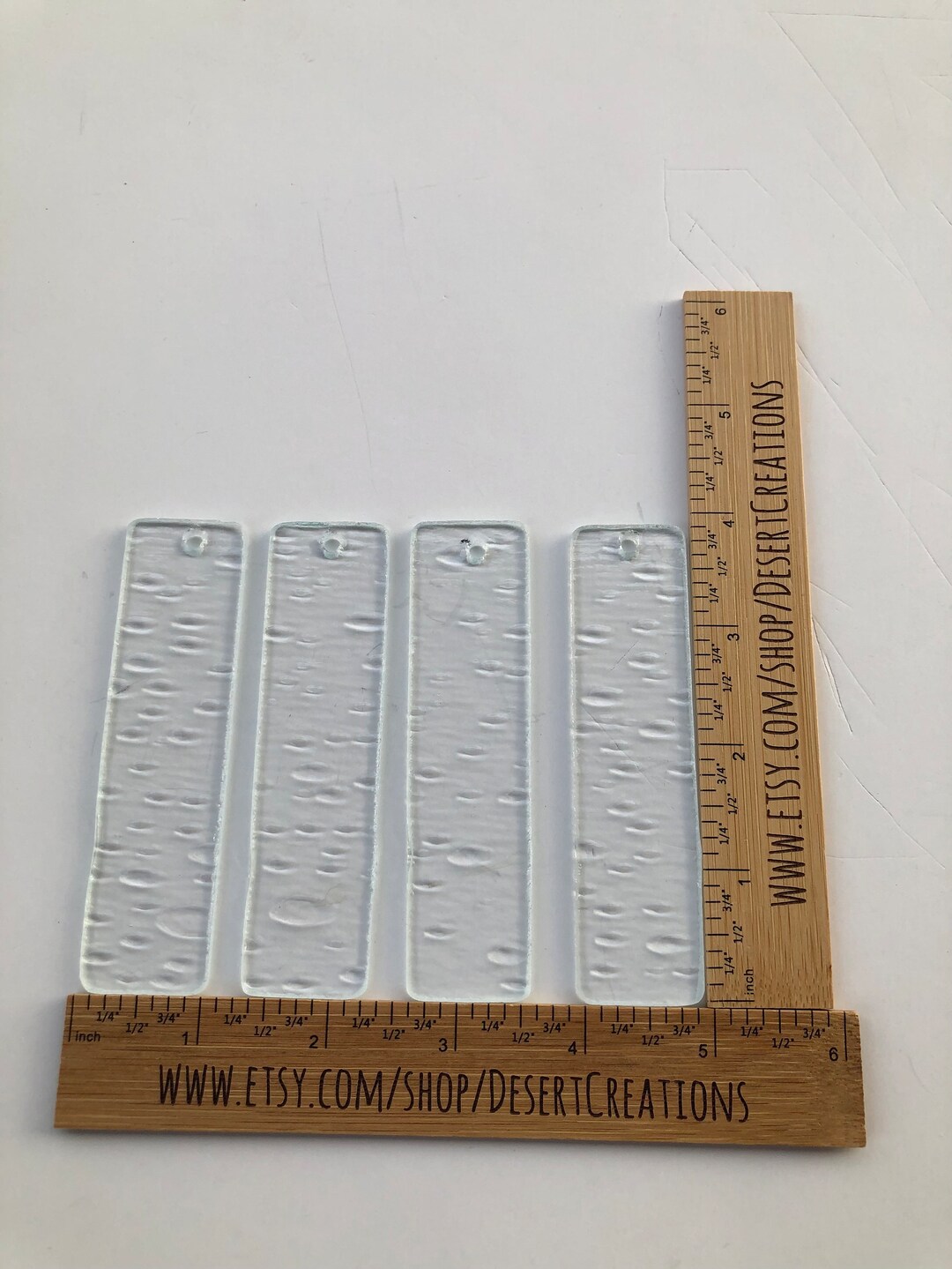 4-raindrop Glass Strips-hanging Instructions-d-i-y-drilled-create ...