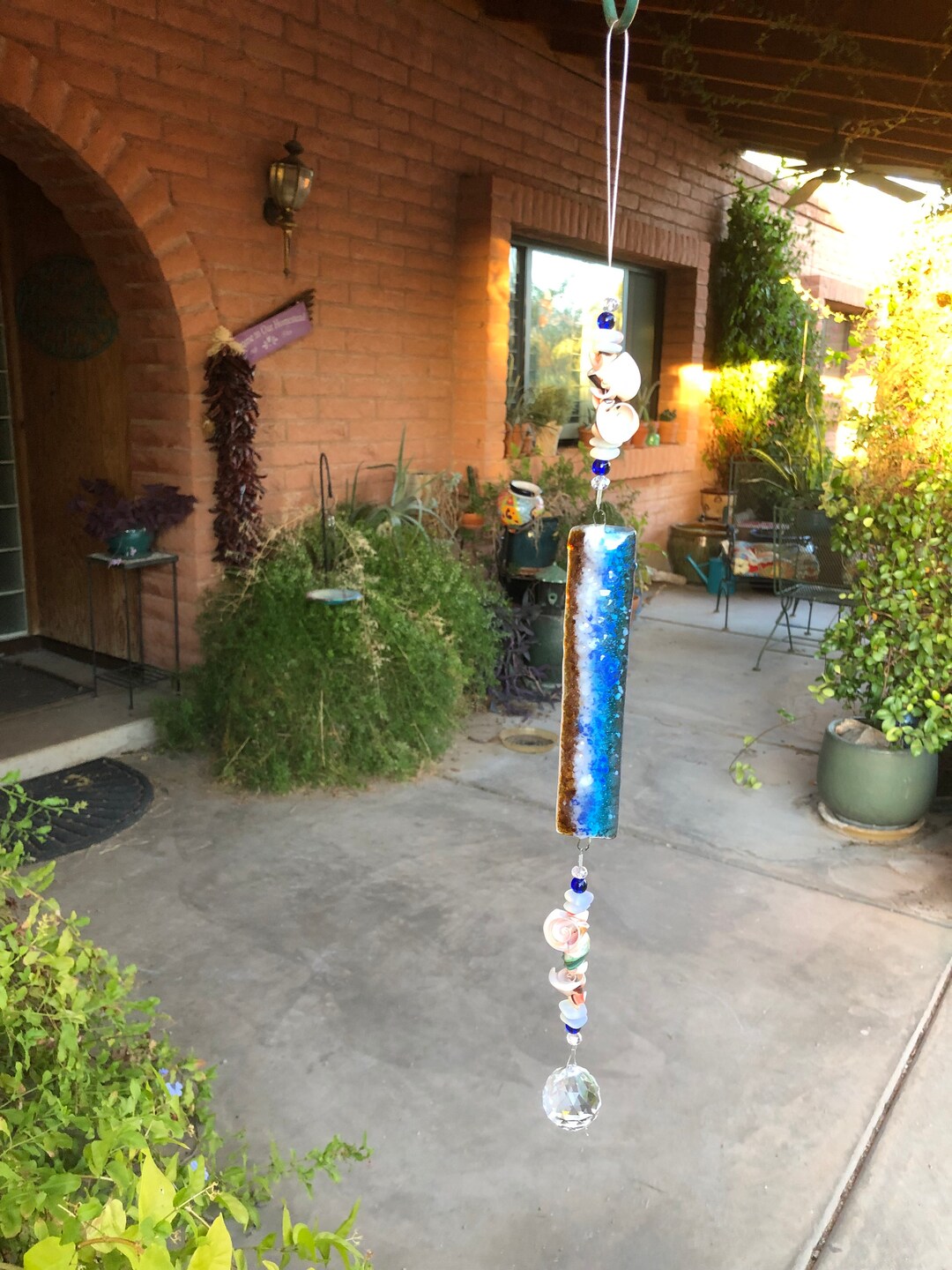 Ocean View Glass Suncatcher-teacher Gift-coastal Decor - Etsy