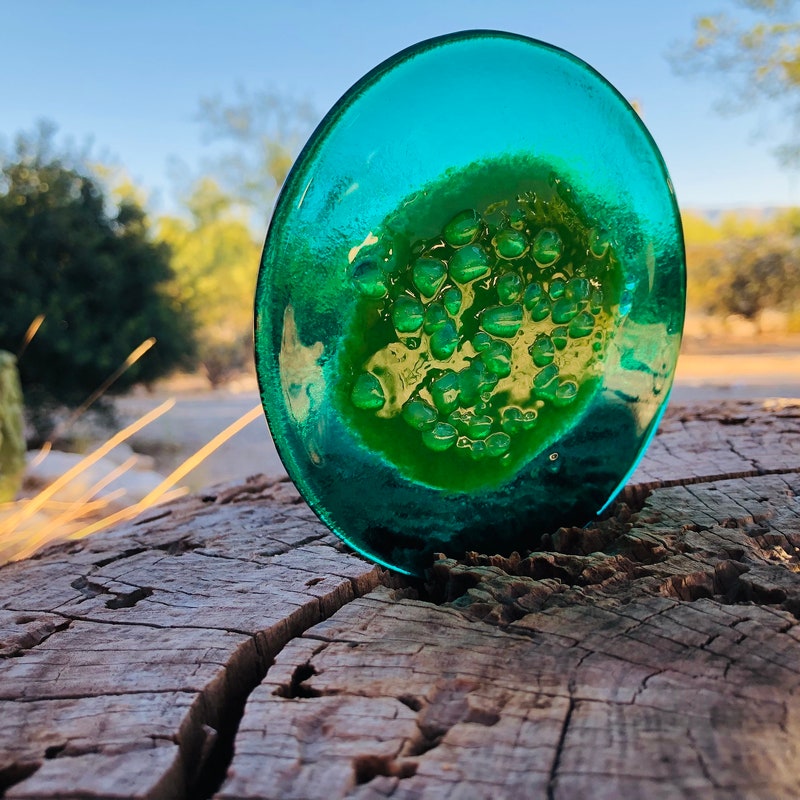 Glass Rondel Panels - Etsy