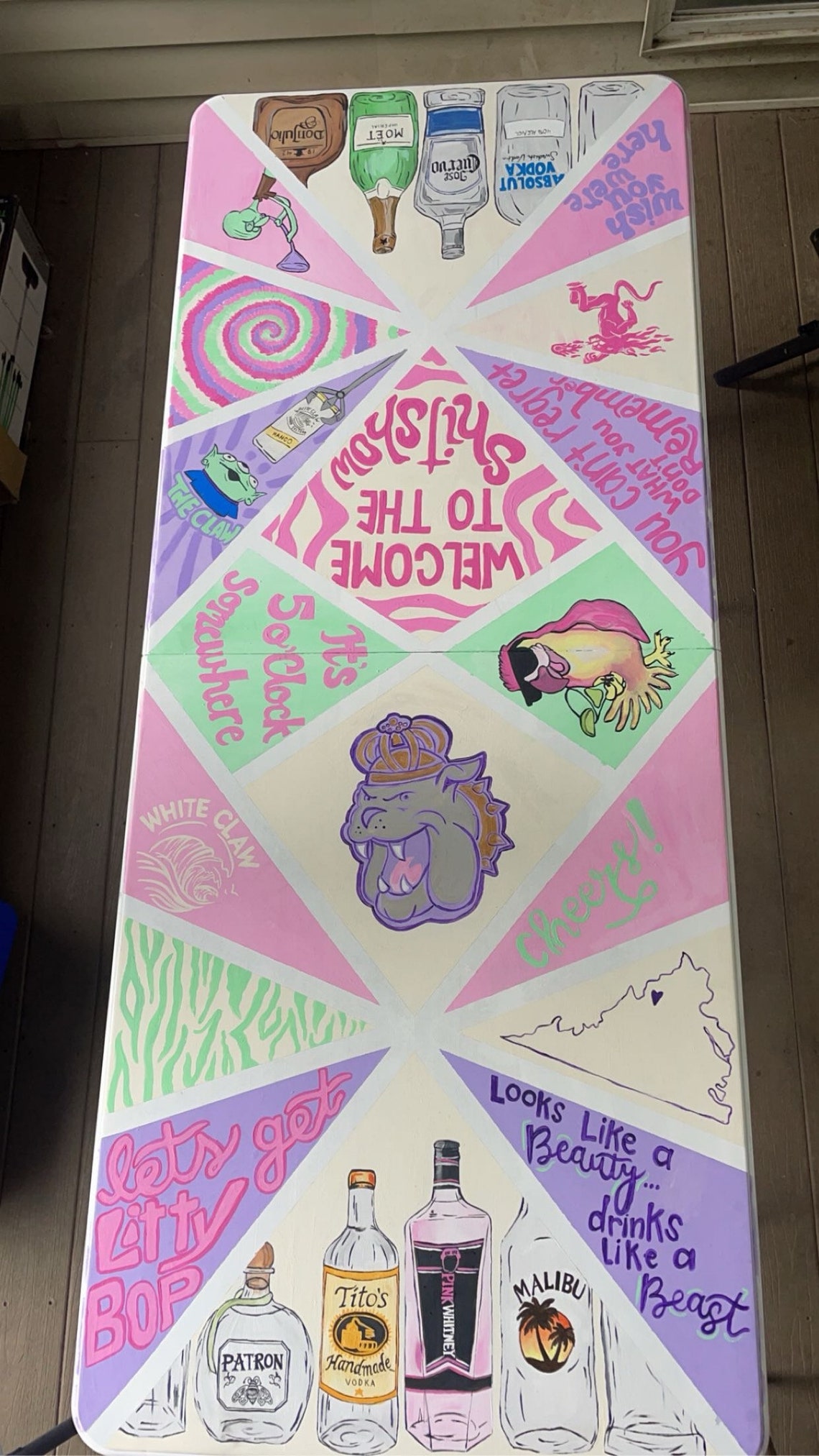 Custom Beer Pong Table - Etsy