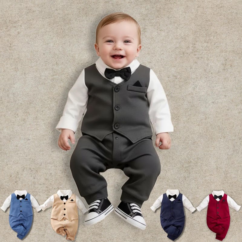 Baby Tuxedo Onesie - Etsy