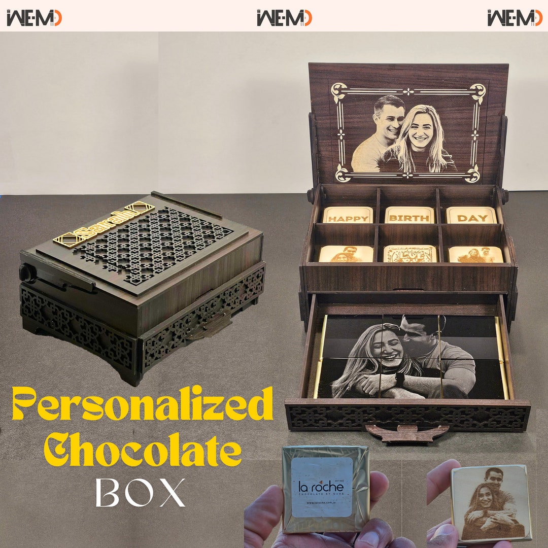 Custom Chocolate Gift Box Luxury Assorted Chocolates for Anniversary ...