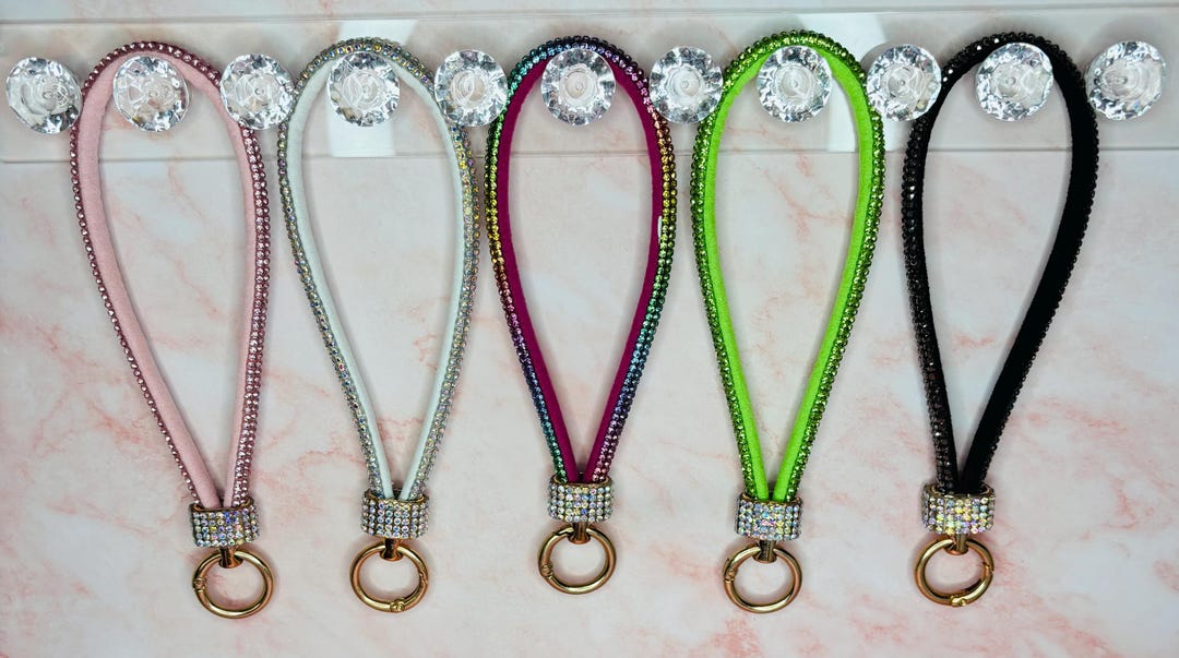 Walking Sticks Strap-rhinestone Wrist Strap: Sparkling Jewel Walking ...
