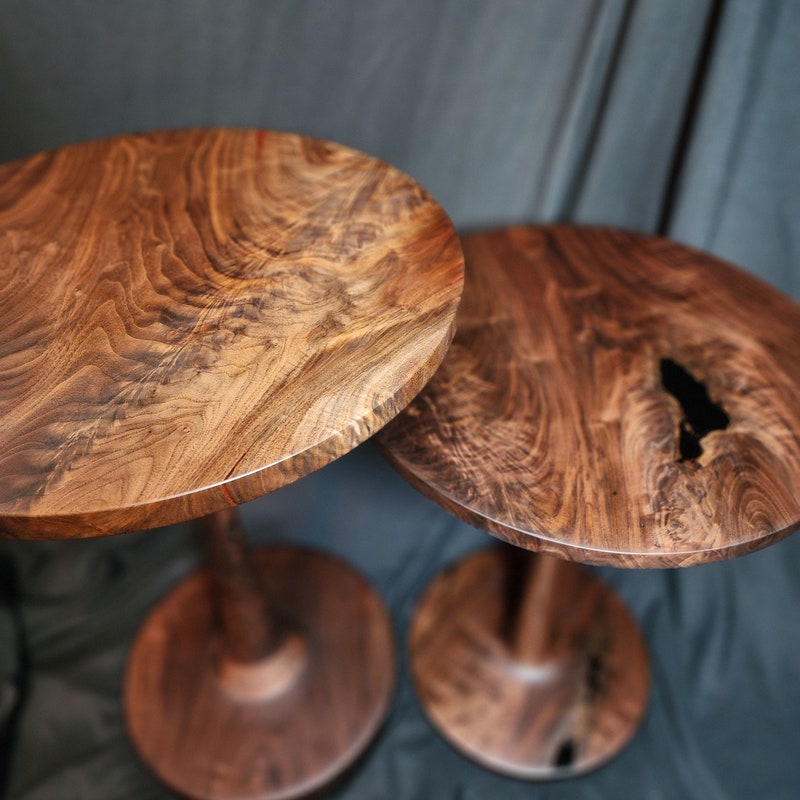 Walnut End Tables - Etsy