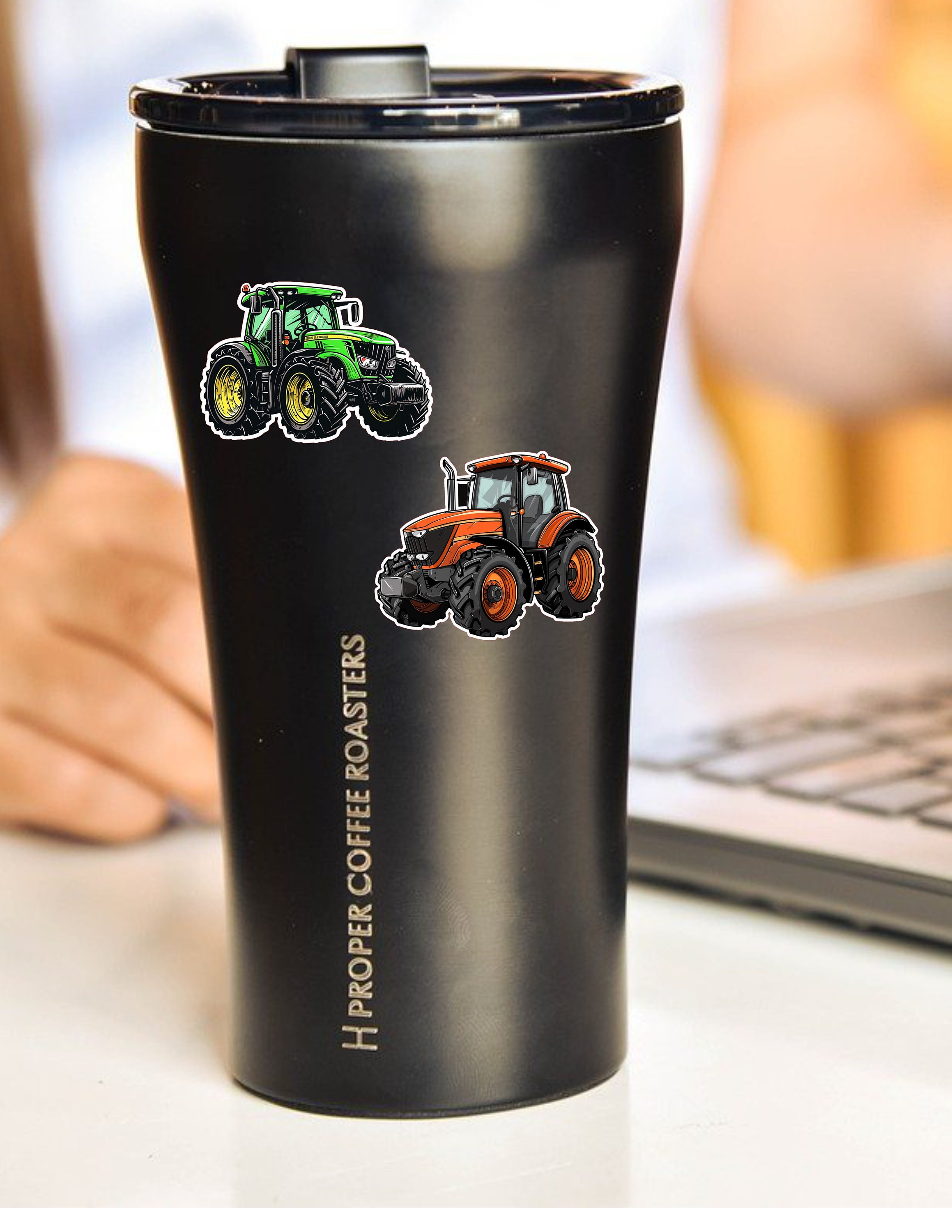 Colorful Tractor 2 Inch Sticker 30 PC Pack - Etsy