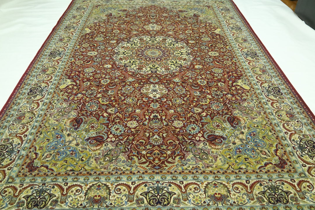 6x9 Oriental Premium Quality Area Rug - Red Persian Style Traditional ...