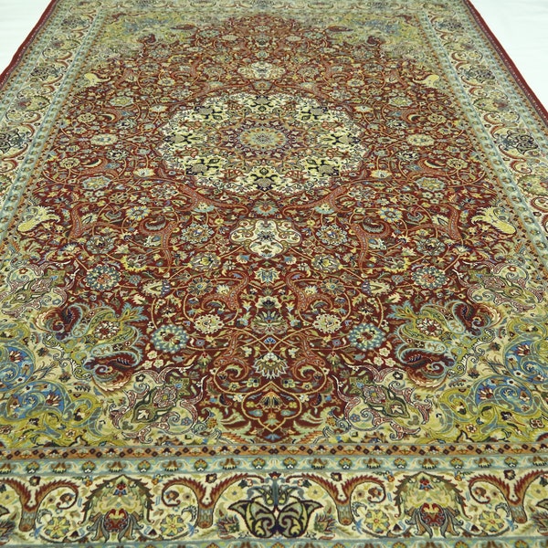 6x9 Oriental Premium Quality Area Rug Red Persian Style Traditional ...