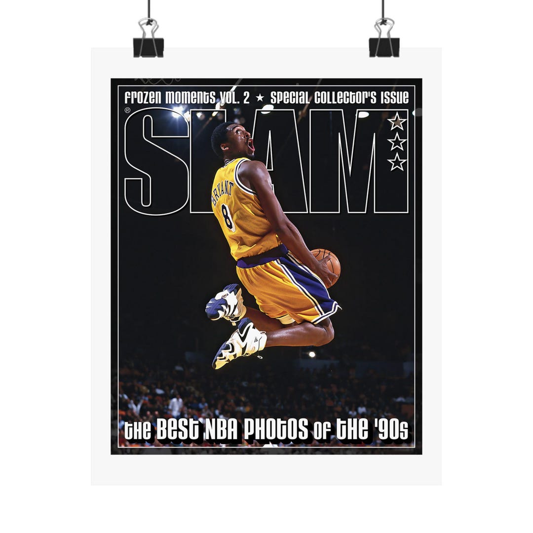 Kobe Bryant, Los Angeles Lakers "la" NBA Slam Poster, Basketball Wall ...