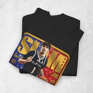 Lamelo Ball "melo" Shirt, NBA SLAM Cover T-shirt, Unisex Sports Tee ...