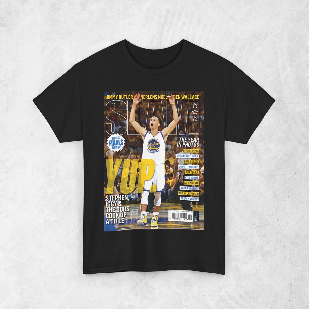 Stephen Curry "steph" Shirt, Golden State Warriors GSW NBA Slam Cover T ...