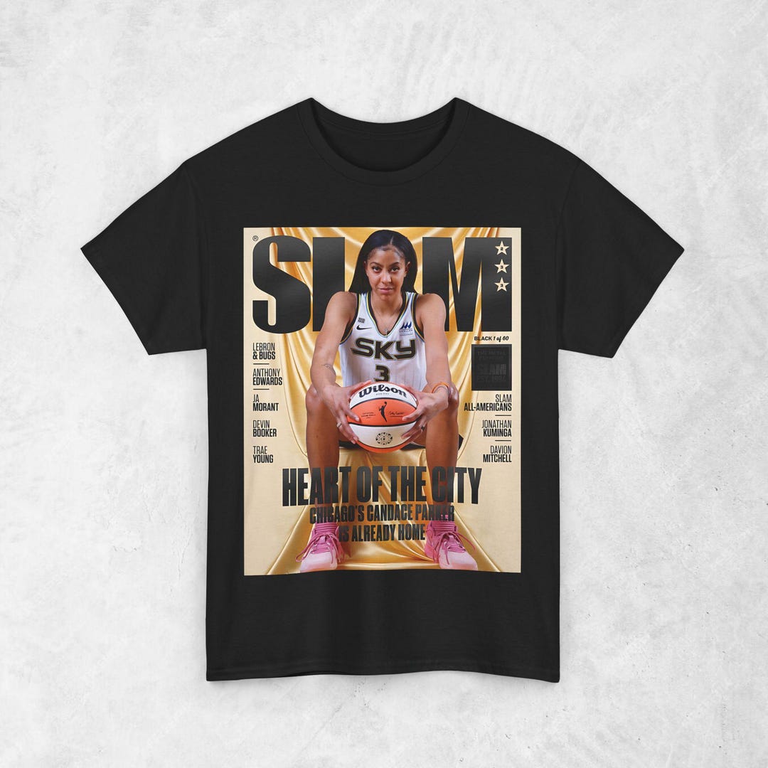 Candace Parker Shirt, Chicago Sky Magazine Cover T-shirt, Unisex Sports ...