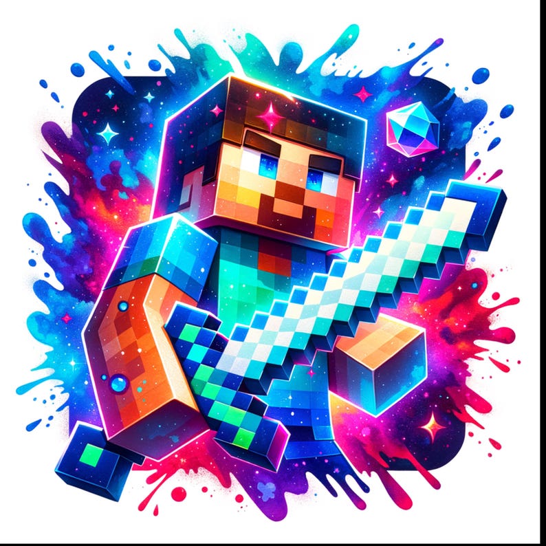 Minecraft Masterpieces-svg Digital Products - Etsy